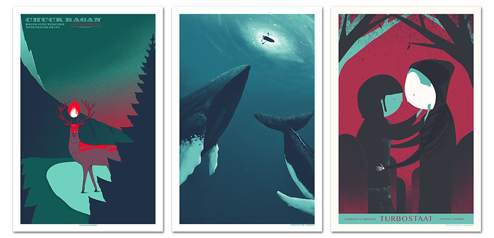 Alexander Hanke – Colored Gigs Pileup